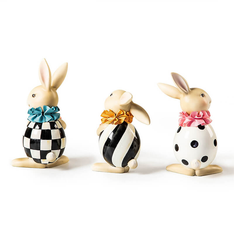 Mackenzie-Child's - Spring Fling Rabbit Trio - Shop Dekado